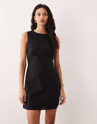 Nobody's Child Vicky - Robe courte sans manches en coton - Noir