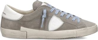 Philippe Model Homme, Chaussures, Gris, Taille: 41 EU Flat Chaussures