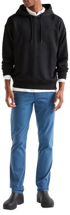 Benetton Herren C/CAPP. M/L 3J68U2001 Kapuzenpullover, Schwarz 100, XXL