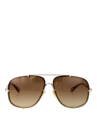 Chlo&eacute; Lunettes De Soleil - Or
