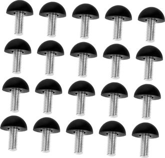 NUOBESTY 20 Stück Teiliges Verstellbare Möbelbeine Höhenverstellbare Stuhlfußpolster für Indoor und Outdoor Robuste Möbelversteller für Tisch Stuhl und Regal E