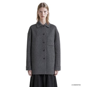 Prada Double Wool Cashmere Jacket