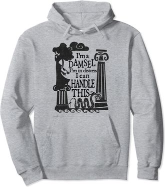 Disney Hercules Meg Damsel Retro Quote Poster Pullover Hoodie