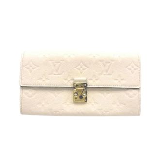 Louis Vuitton Pre-owned Long wallet (bi-fold) - - Pre-owned - Damen - Beige - ONE SIZE