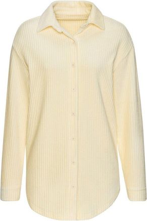 Buffalo Blusenshirt mit weicher Cord-Struktur, Loungewear