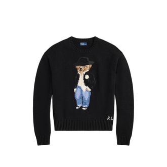 Ralph Lauren Polo Bear Intarsia-knit Sweater