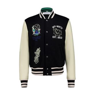 Off-white Herren, Jacken, Schwarzk, MGr&ouml;&szlig;e
