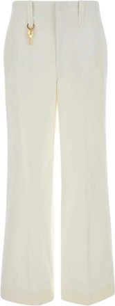 Carven Femme, Pantalons, Blanc, Taille: 40 FR Tr405 Key Ring Pantalons