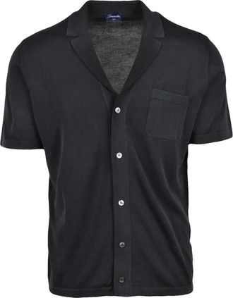 Drumohr Homme, Chemises, Noir, Taille: XL Camicia in maglia