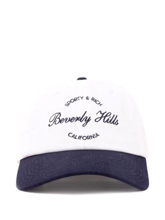 Sporty & Rich bonnet Beverly - Blanc