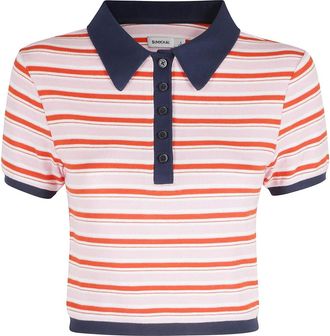 SIMKHAI Femme, Tops, Multicolore, Taille: 36 FR Marnie Knit Polo