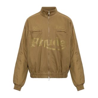 Rhude Logo Jacke - - Jackets - Herren - Braun - L