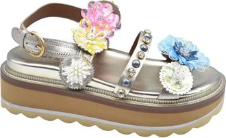 Kurt Geiger Femme, Chaussures, Jaune, Taille: 36 EU Octavia Slingback Platform Sandal