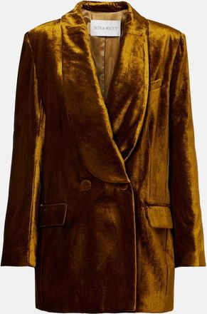 Nina Ricci Blazer aus Samt