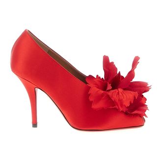 Ferragamo Femme, Chaussures, Rouge, Taille: 36 EU Escarpins Galia