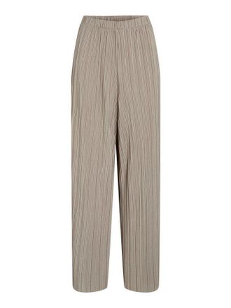 Vila Schlupfhose VIPLISA HW LOOSE PANTS - NOOS Sommerhose, plissierte Optik