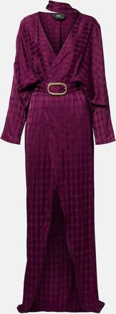 Taller Marmo Wickelkleid Dunaway aus Cady