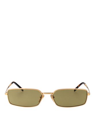 Prada Lunettes De Soleil - Or