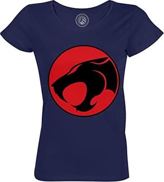 Fabulous T-Shirt Femme Col Rond Dessin Animé Thundercats Cosmocats 80s