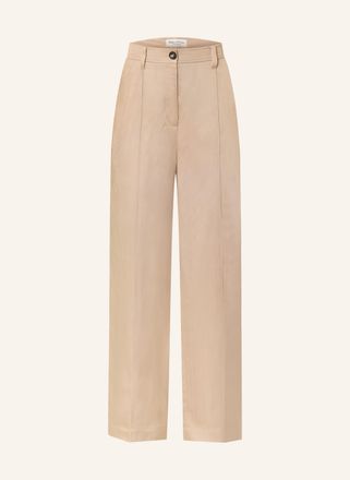 Marc O'Polo Marc Opolo Hose Mit Leinen beige