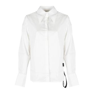 John Richmond Gerader Schnitt Shirt - - Blouses & Shirts - Damen - Wei&szlig; - M