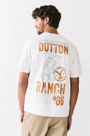 Next T-Shirt T-Shirt mit Grafikdruck, Yellowstone (1-tlg)