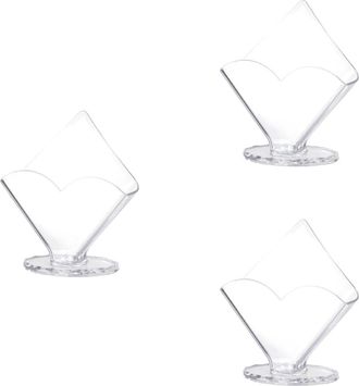 Cabilock Acryl Serviettenhalter Transparent 18X16.5X36Cm Aufrechter Tischserviettenhalter F&uuml;r Zuhause Und Restaurant Multifunktional Platzsparend Einfach Entne