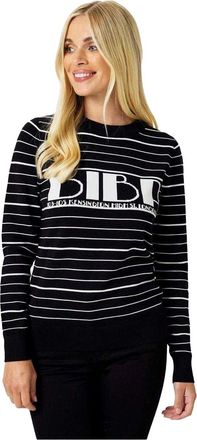 Biba Heritage Pullover f&uuml;r Damen (Schwarz/Wei&szlig;)