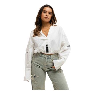 Off the Pitch Femme, Blouses et Chemises, Blanc, Taille: 38 FR Kenzie Shirt