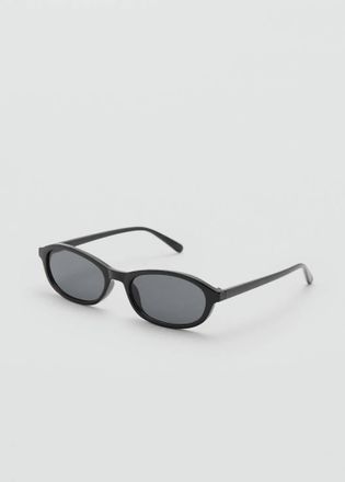 Mango Sonnenbrille mit halbtransparentem Gestell schwarz - Damen - Einheitsgr&ouml;&szlig;e - MANGO