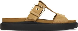 Clarks Pantoletten Aristella West 26185811 Braun