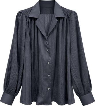 Mars&eacute;m Marsem - Chemise Cd047Fw26 - Femme - Blouses et Chemises - Gris - Taille: 40 FR