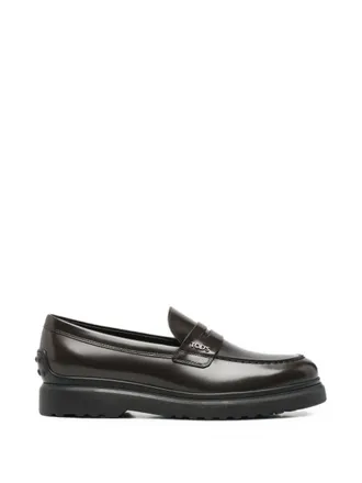 Tod's Leather Loafers Calgary