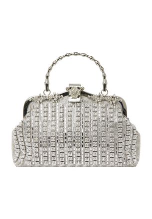 Faina Handtasche Frauen Silber