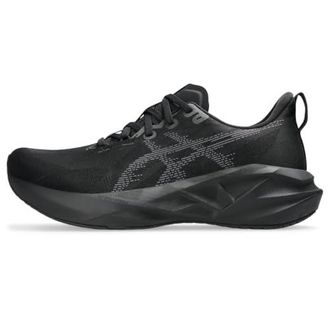 Asics Asics NOVABLAST 5 Chaussures de Course pour Homme, Noir/Gris Porteur, 44 EU