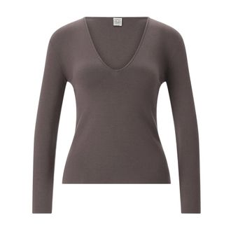 Toteme Damen, Strickwaren, Braun, XLGr&ouml;&szlig;e