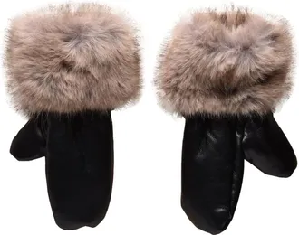 Stand Studio Stand Studio, Femme, Accessoires, Noir, Taille: M/L Jane Mittens