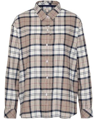 Barbour Flanellbluse Karobluse Elishaw