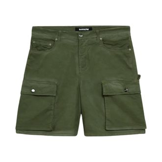 Barrow Barrow, Homme, Shorts, Vert, Taille: W32 Shorts Cargo Vert Militaire Multipoche