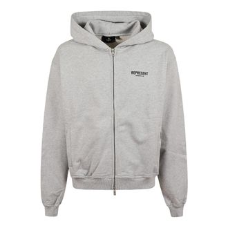 Represent Club Zip Hoodie - - Sweatshirts & Hoodies - Herren - Grau - XL