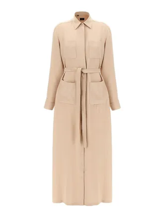 Brioni Robe Au Genou - Couleur Chair