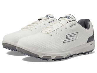 Skechers Herren Pro 6 wasserdichter Golfschuh Sneaker Off-White Spikeless 43 EU