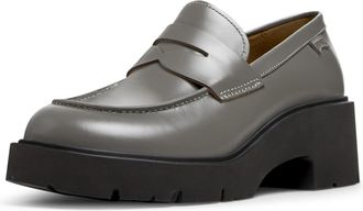 Camper Milah, Women Moccasin/Ballerina, Medium Gray, 40, (EU)