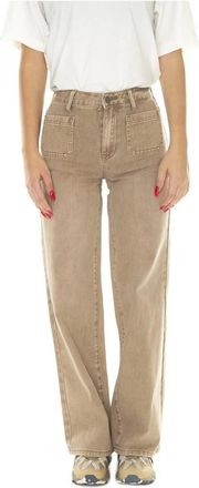 Guess Femme, Jeans, Brun, Taille: W27 Jean Droit