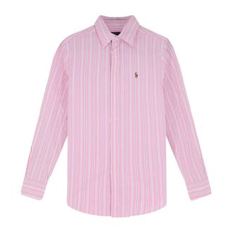 Polo Ralph Lauren Femme, Blouses et Chemises, Multicolore, Taille: 40 FR Chemise Boutonn&eacute;e &agrave; Col Classique