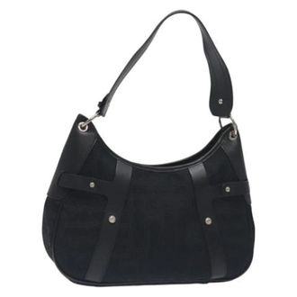 Ferragamo Pre-owned Canvas Handtaschen - - Pre-owned - Damen - Schwarzk - ONE SIZE