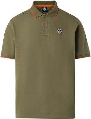 North Sails Polo avec col logo, Deep Green, 4XL