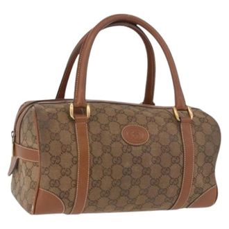 Gucci Sac Boston Pre-owned - Femme - Pre-owned - Brun - Taille: ONE Size
