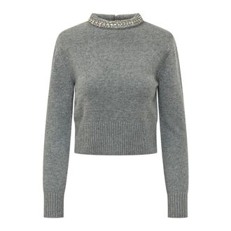 Pinko Berlino Pull Blend - - Knitwear - Damen - Grau - XS