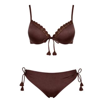 Twinset Femme, Maillots de bain, Brun, Taille: 40 FR Twin-set Sea clothing Marron